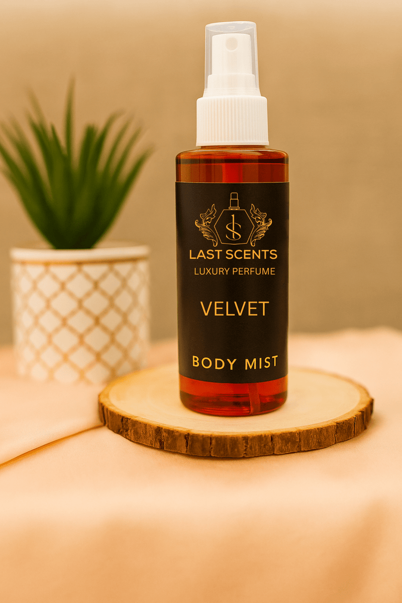 Velvet Body Mist – Long Lasting Fragrance for Women – Last Scents
